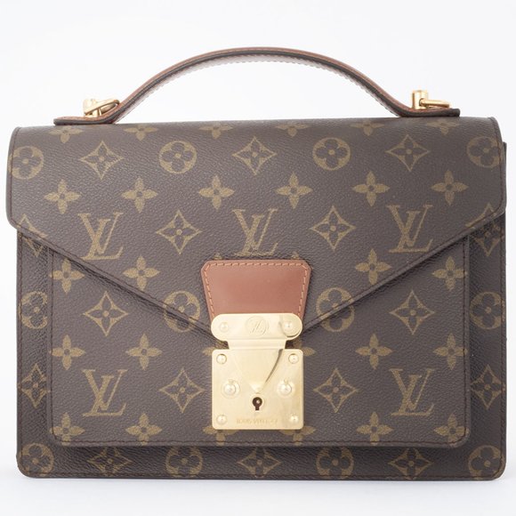 Louis Vuitton | Bags | Louis Vuitton Monceau 26 Handbag Monogram M5187 ...